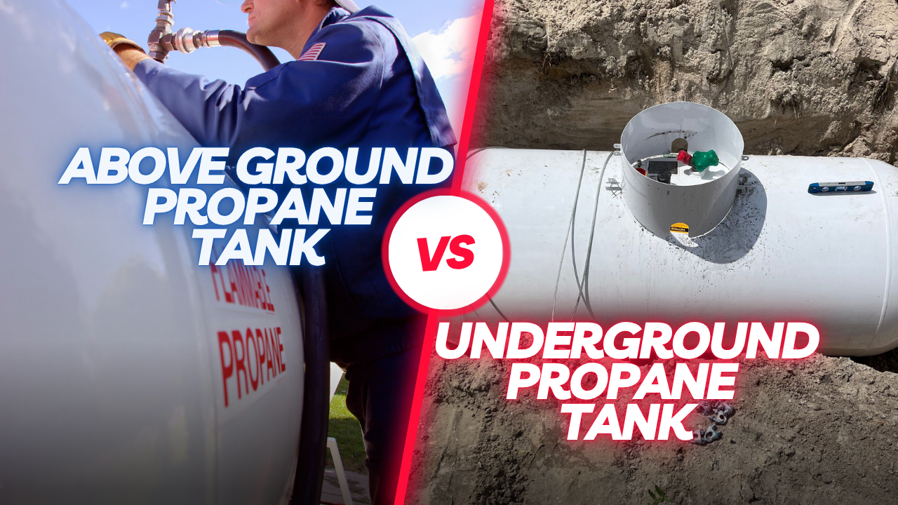 Above Ground vs. Underground Propane Tank Installation